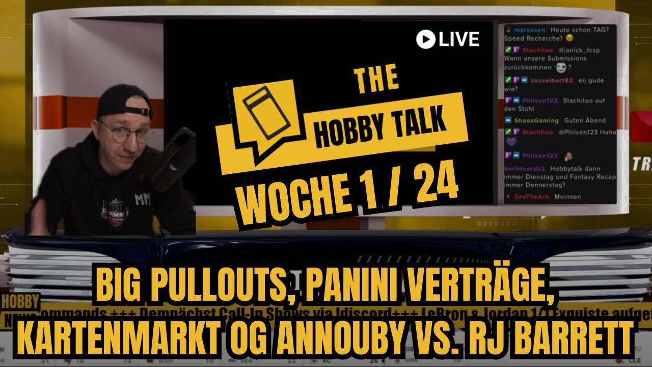 Der Hobby Talk - Deine News Show rund um das Thema Sportkarten | Woche ...