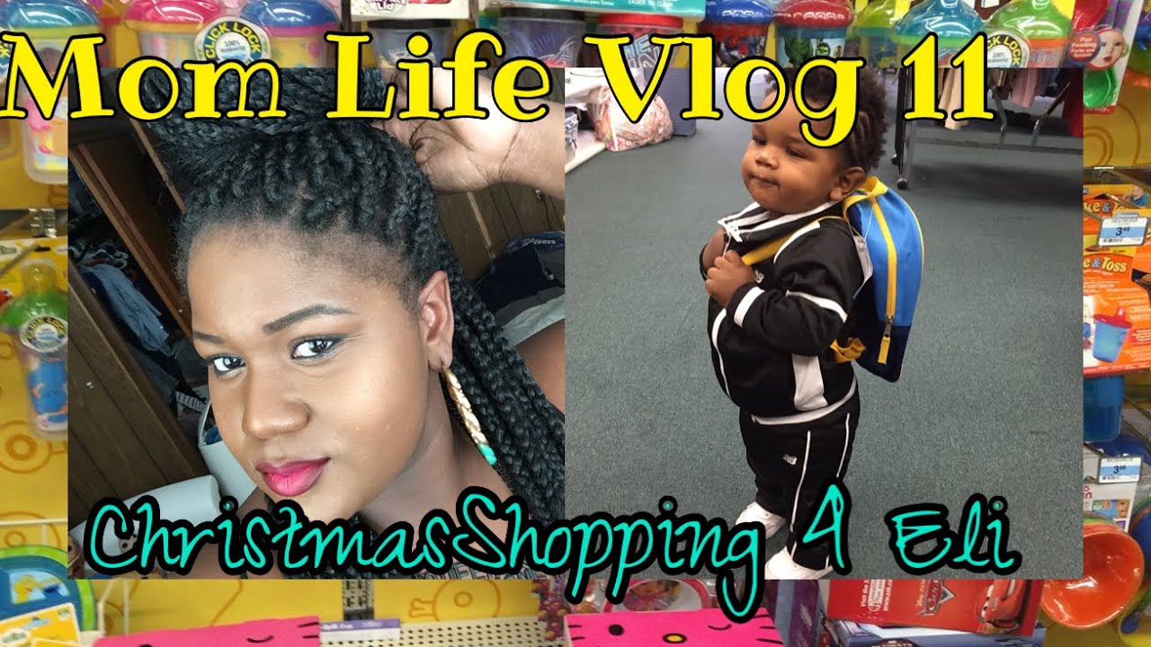 Mom Life Vlog 011 | Christmas Shopping For Eli - YouTube