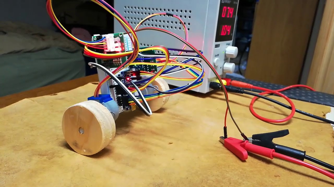 Prototype Balance Bot - YouTube