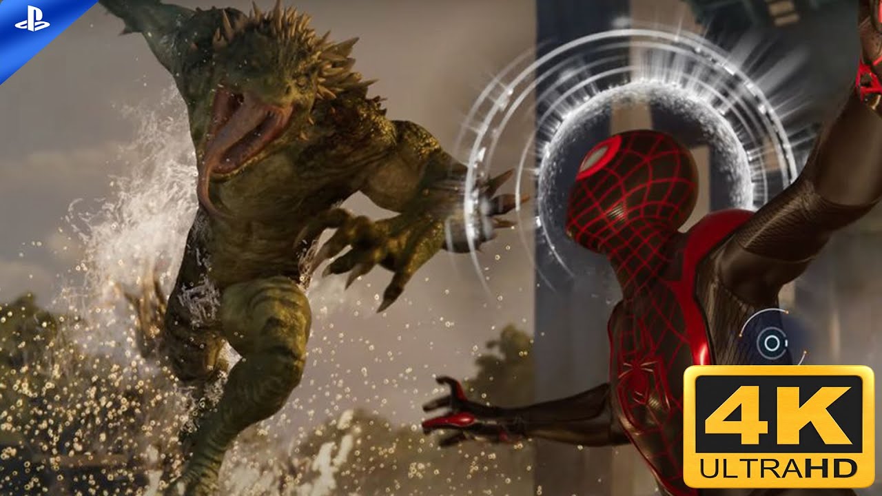 SPIDER-MAN 2 (PS5) Walkthrough Part_8 (FULL GAME). Chasing Dr. Connors ...