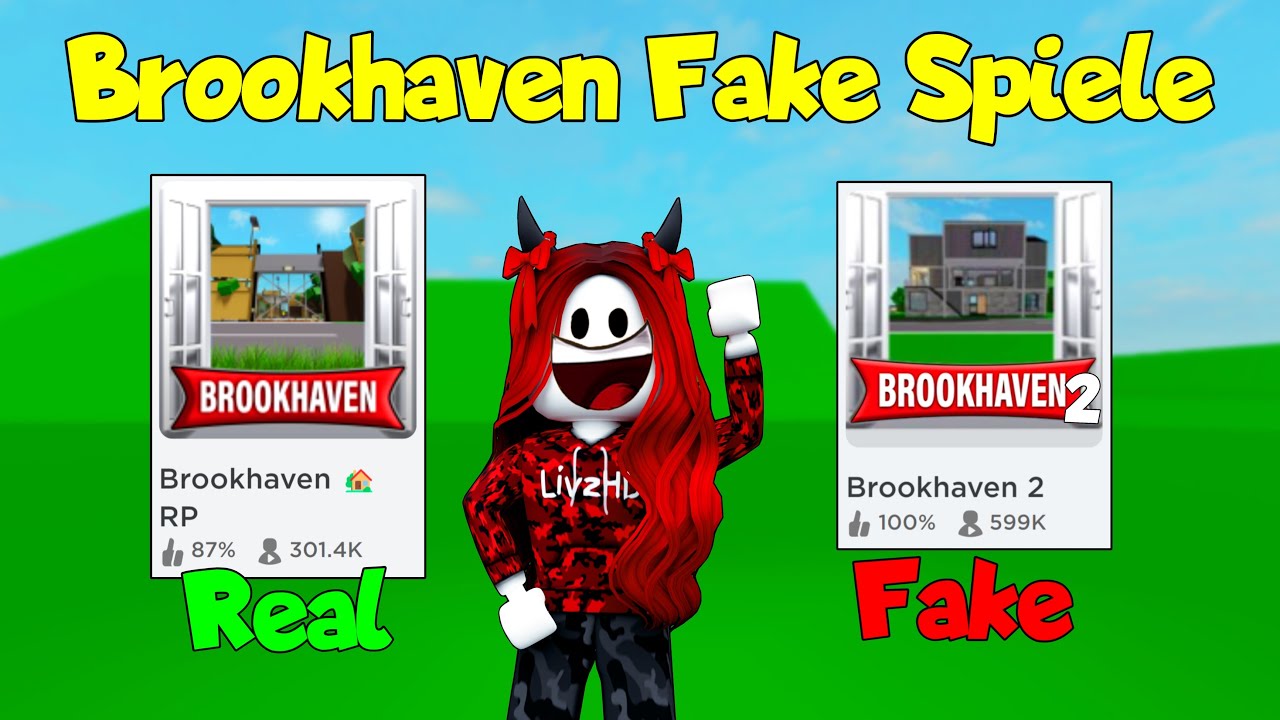 Ich teste FAKE BROOKHAVEN SPIELE und das passiert! 😳 | Brookhaven ...