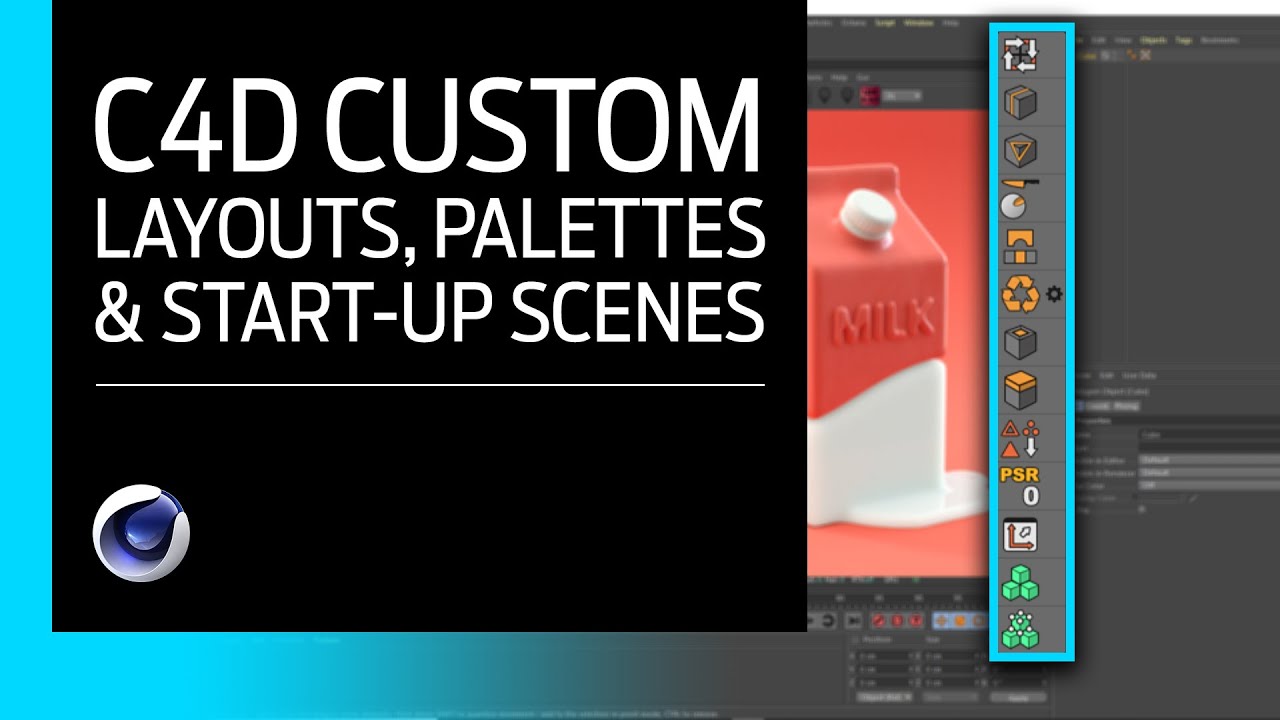 Cinema 4D - Custom UI layouts, tabs, palettes and start-up scenes ...