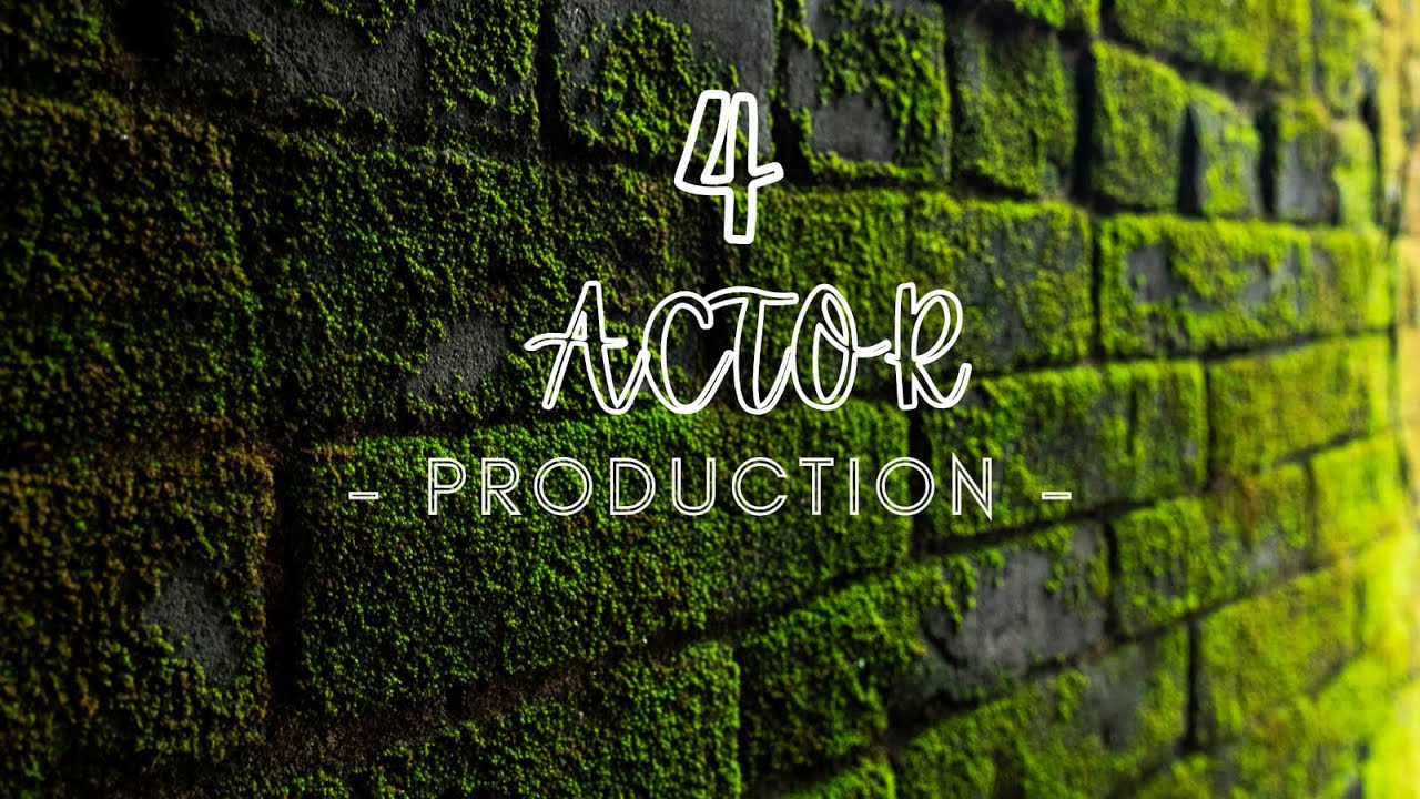 FOUR ACTOR Production Logo Video - YouTube