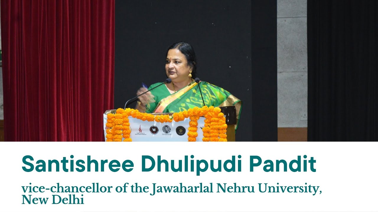 Santishree Dhulipudi Pandit | Honourable VC of JNU, New Delhi | Indic ...