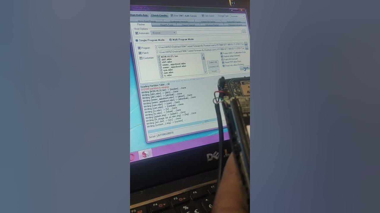 usb pin out flash jio f90m by umt - YouTube