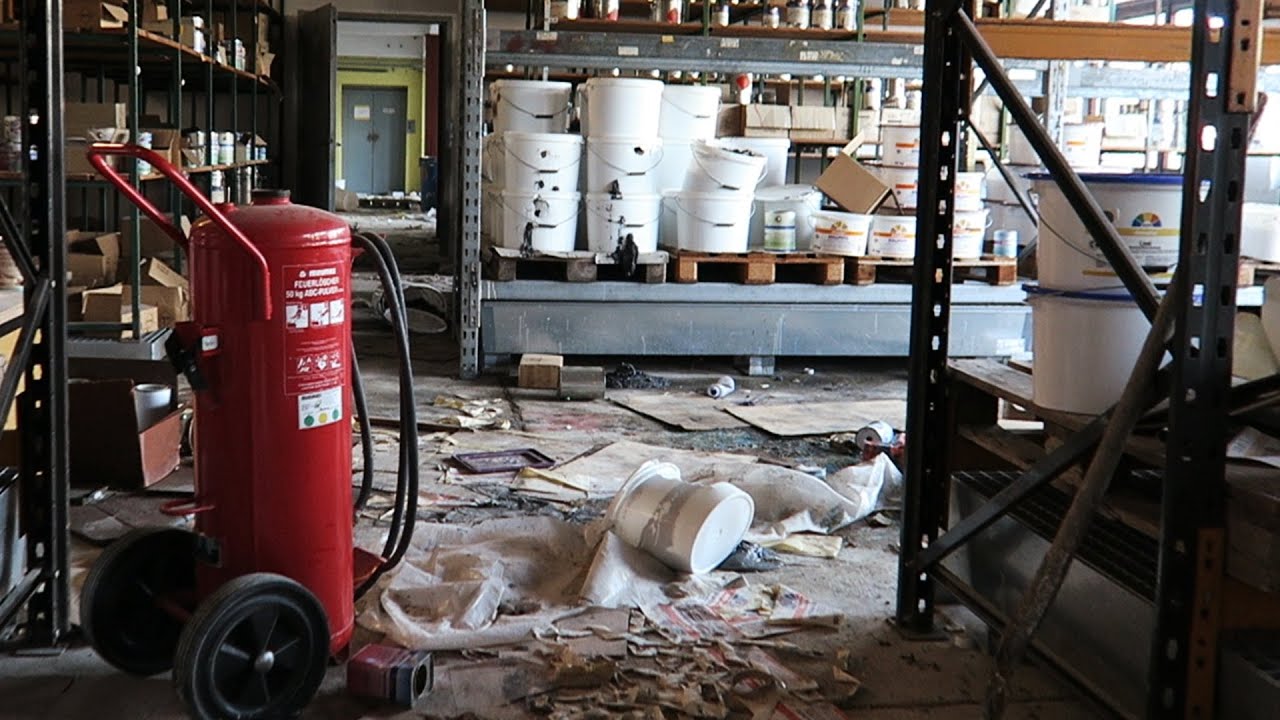 Abandoned Paint Factory | Vanitas - YouTube