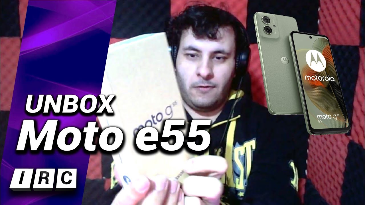 Unboxing My New Phone: Motorola Moto E55 - YouTube