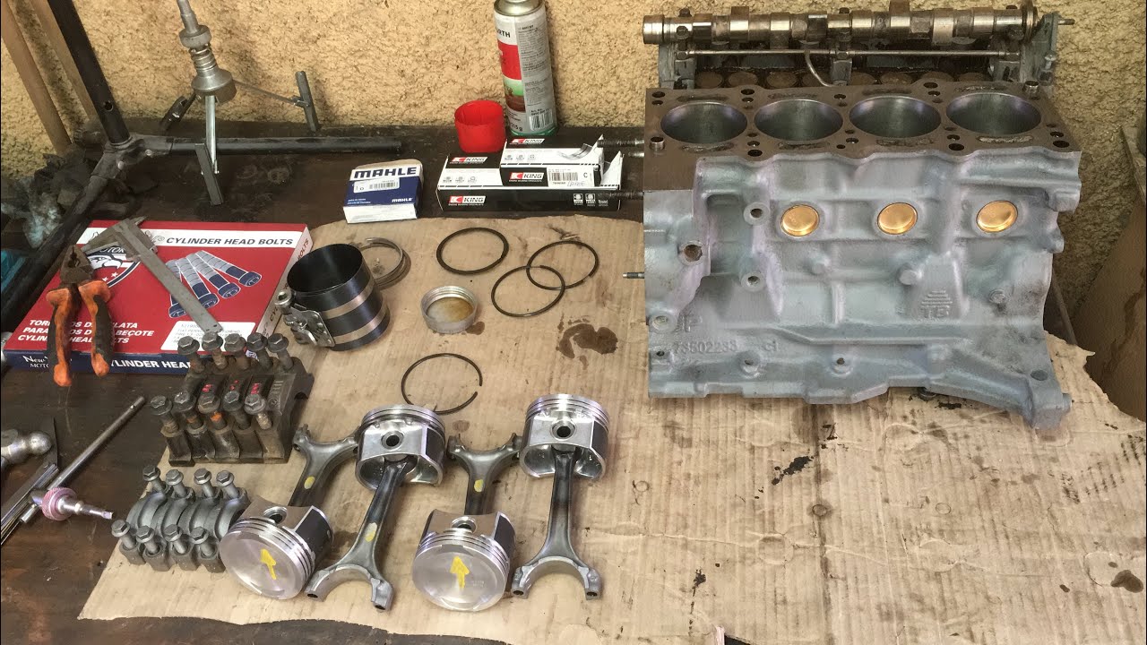 Reconstrucción Motor Fiat Fire 1.300cc - YouTube