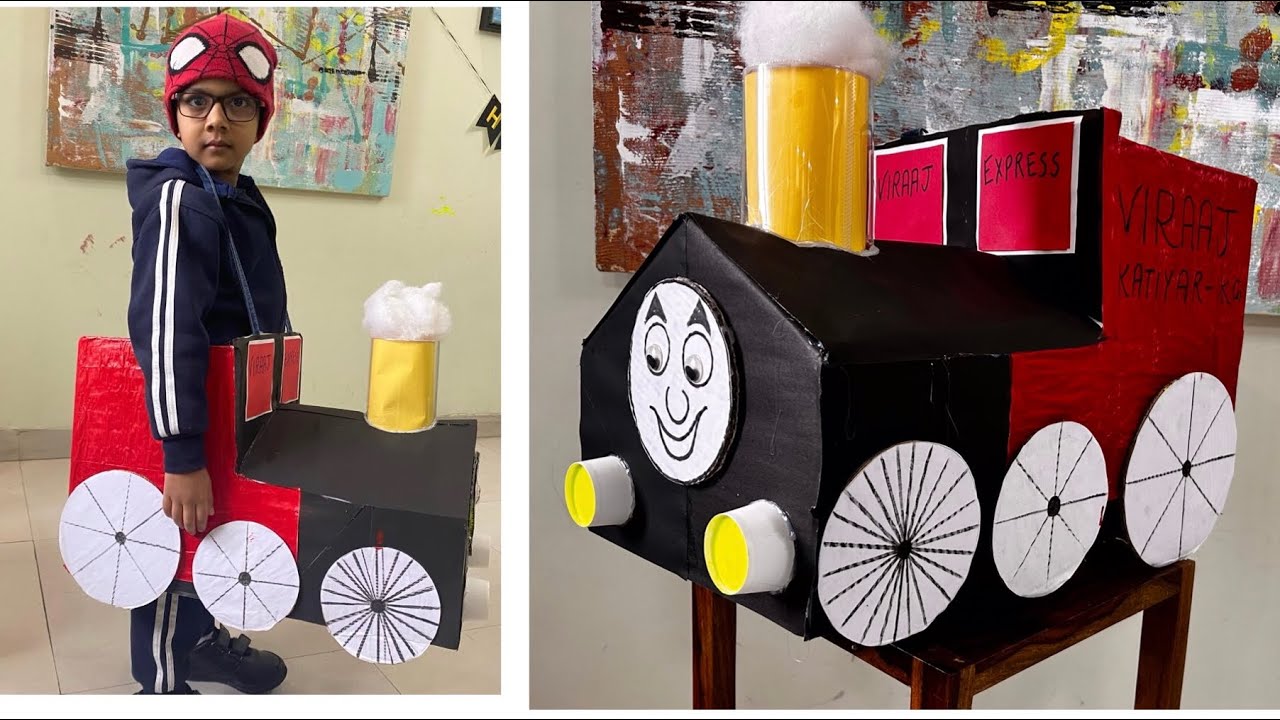 Train Prop with Rhymes/ Train Prop for School Function / Train Prop ...