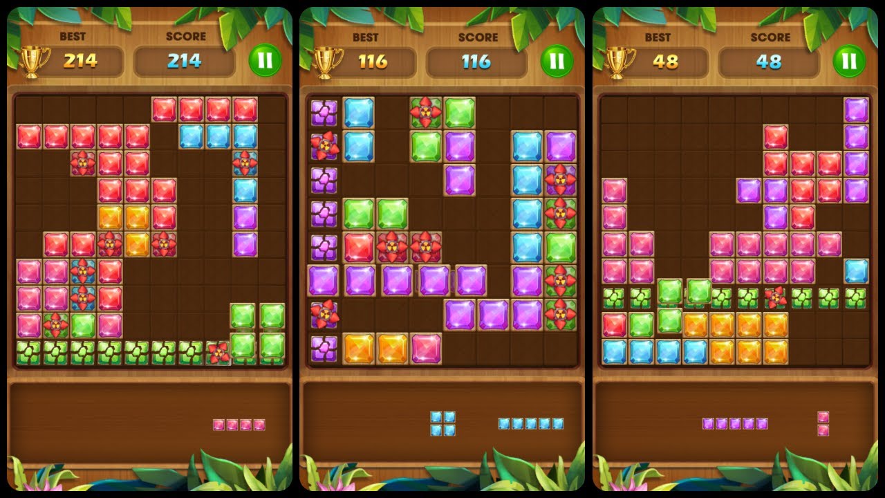 Block Puzzle Challenge Game Android Gameplay - YouTube