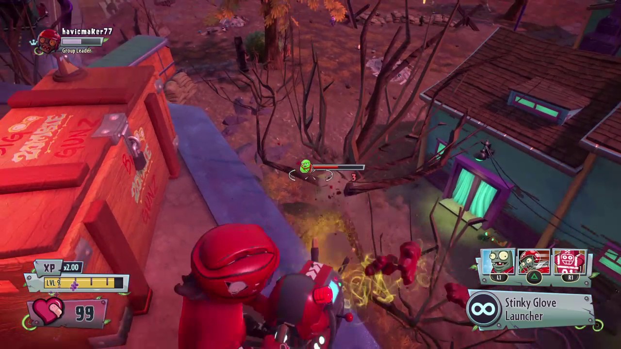 Plants vs Zombies GW2 BOSS FIGHT - YouTube