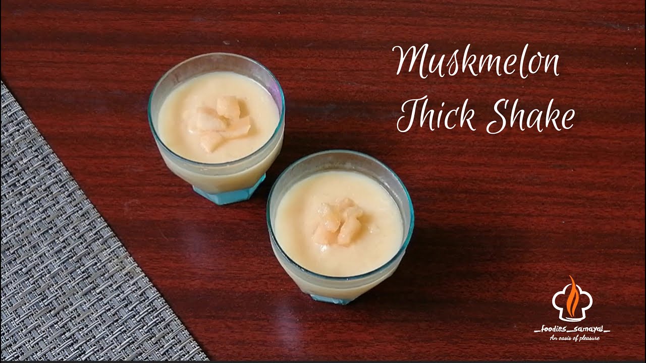 Muskmelon Thick Shake | Easy & Quick | Fruit Shake #recipe | My Style ...
