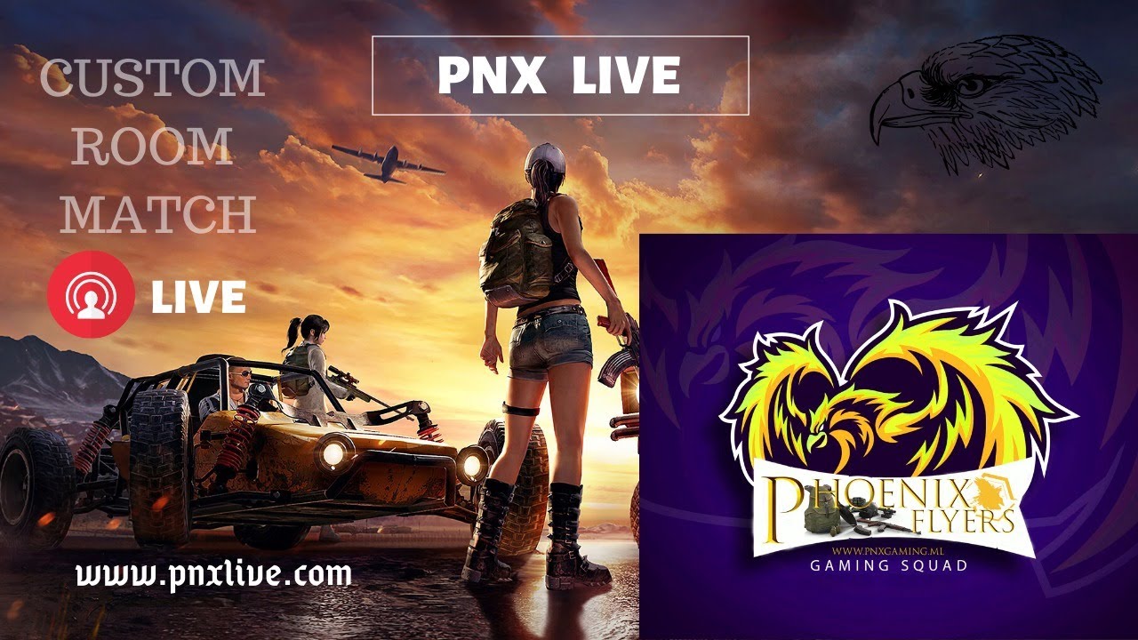 PNX Gaming Daily Room Match :: Malayalam Live Stream #3KFam - YouTube