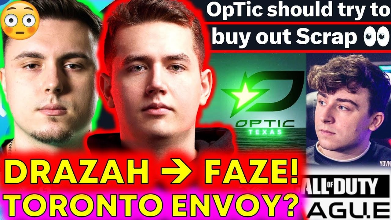 Drazah to FaZe LEAKED, Ultra Envoy?! OpTic Pred Guaranteed? 😳 - YouTube