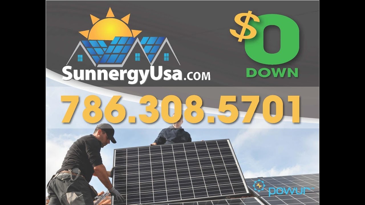 Cuántos PANELES SOLARES necesitas en tu casa? || SUNNERGY USA - YouTube