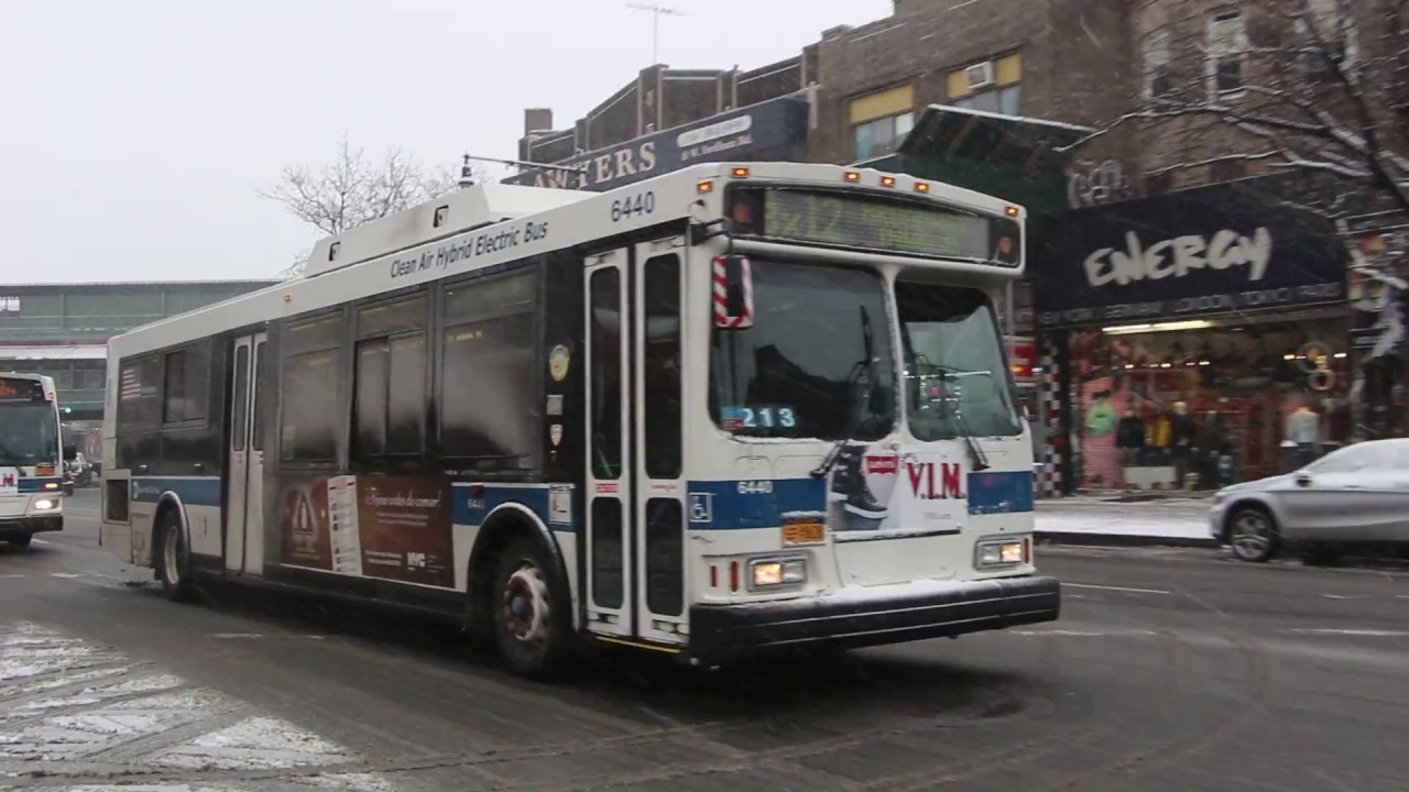 2004 Orion VII 1st Gen #6440 on the Bx12 Select Bus Service at Fordham ...