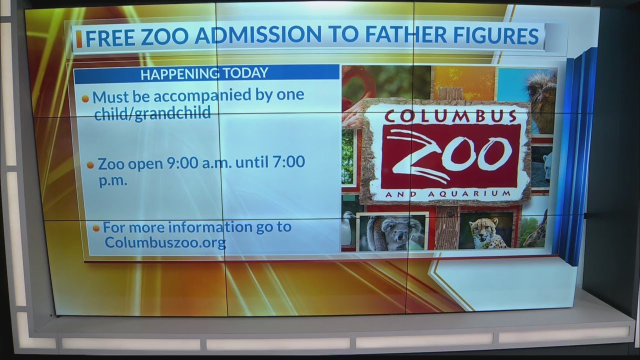 Free admission to Columbus Zoo for Father's Day - YouTube