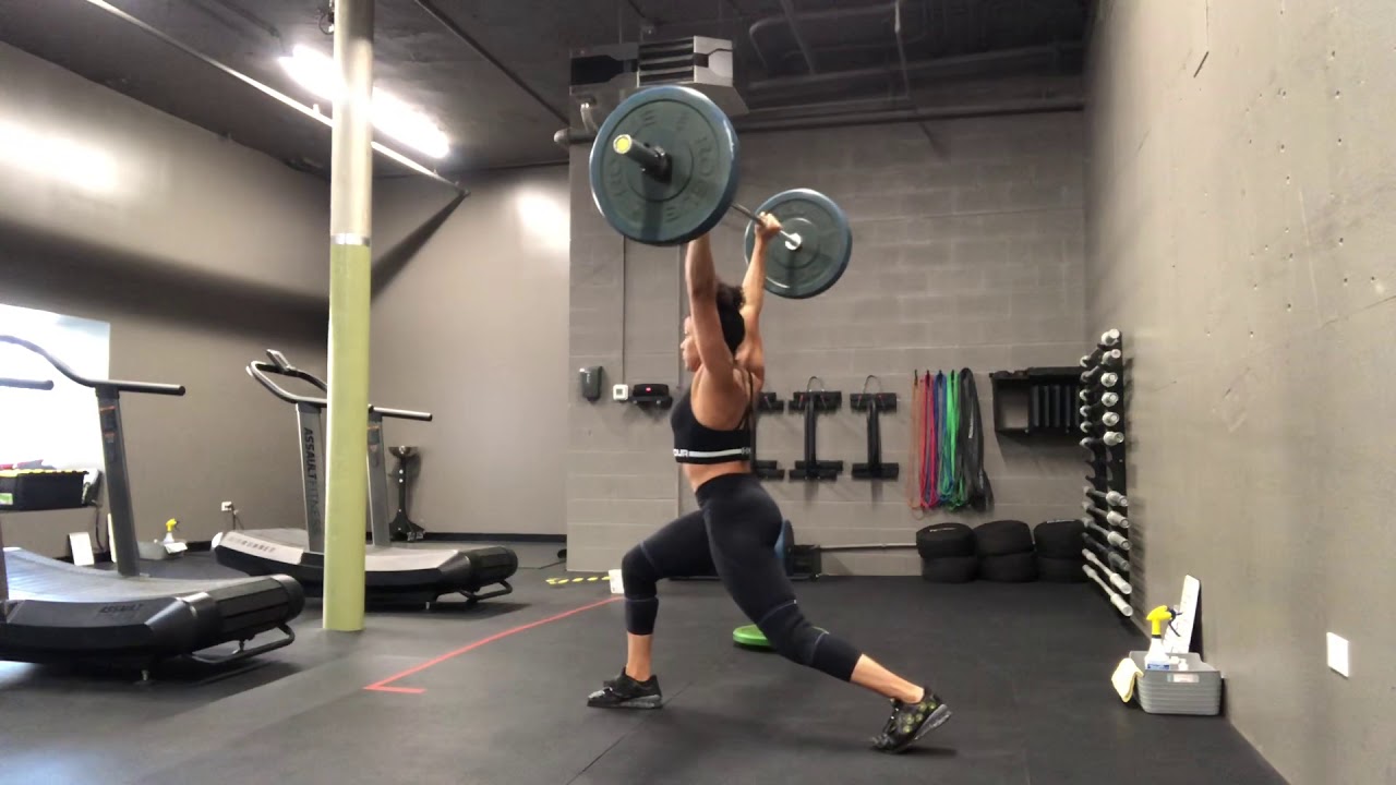 Power Clean & Split Jerk - YouTube