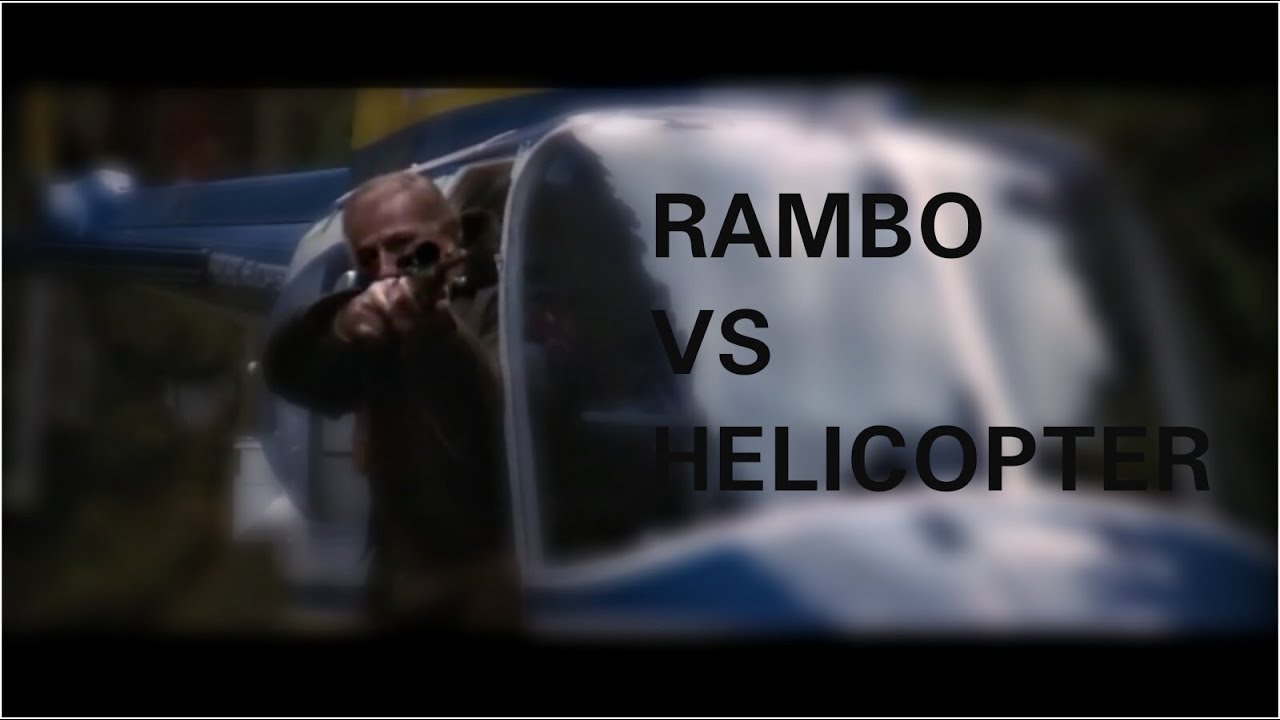 First Blood Rambo 1 Rambo VS Helicopter. - YouTube