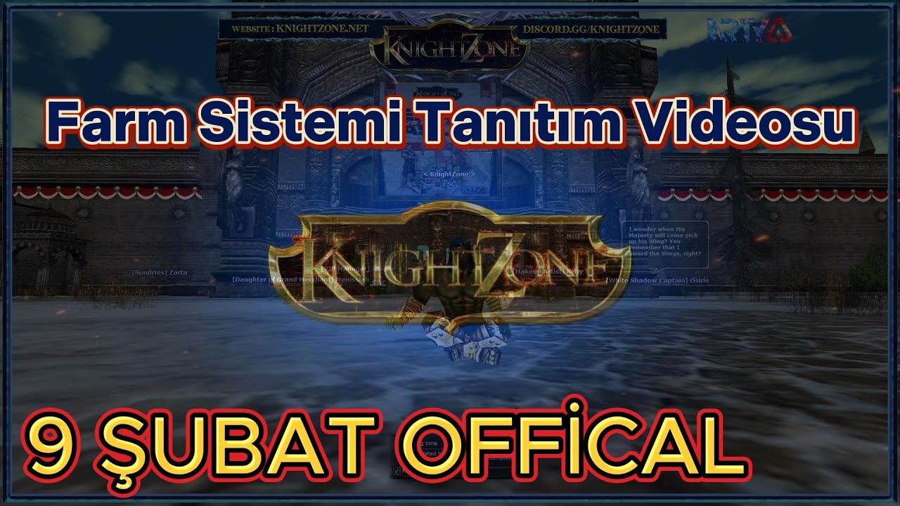 KnightZone "Spawn" Farm Sistemi Tanıtımı | 9 ŞUBAT Official AÇILIŞ | # ...
