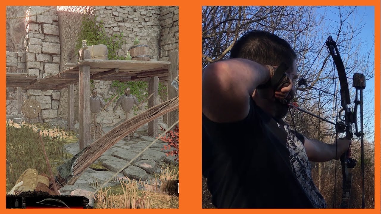 Cloud Gaming Archery VS Real Life Archery - YouTube