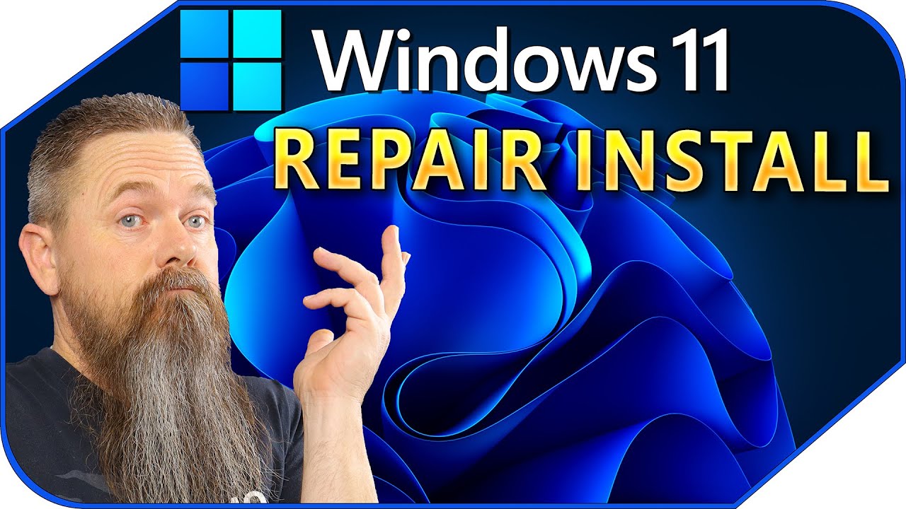 Windows 11 Repair Install & In-Place Upgrade. - YouTube