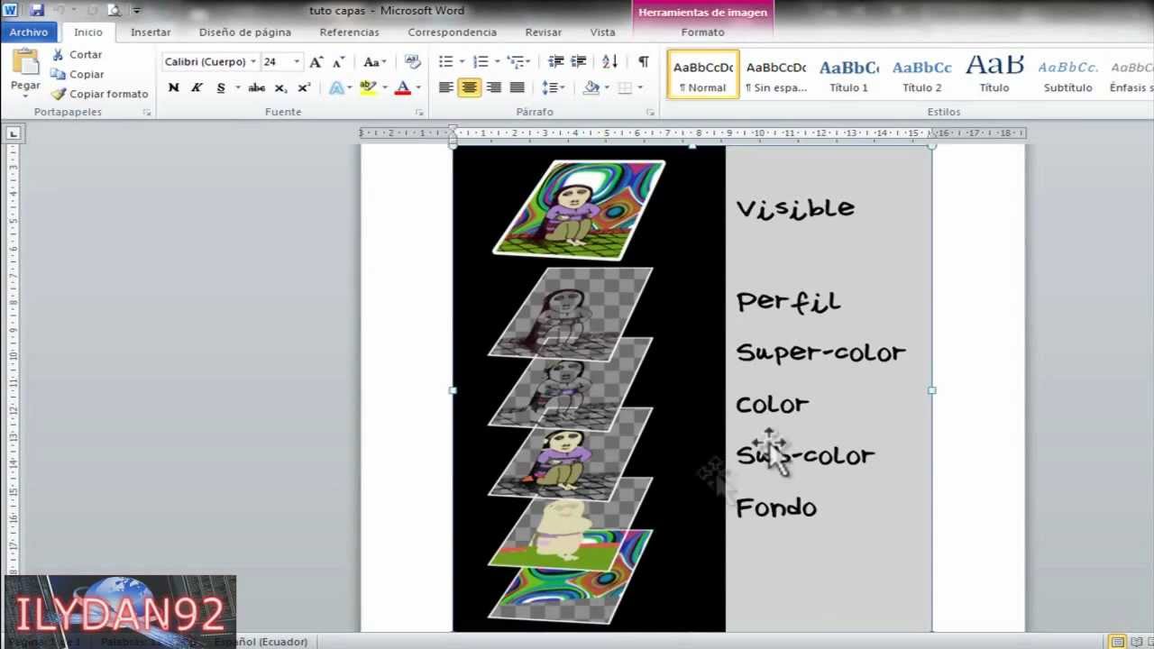 Curso gimp: leccion 4 capas - YouTube