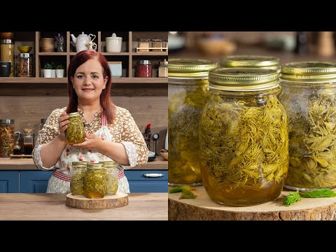 Sirop de muguri de brad fara fierbere, macerat la rece | JamilaCuisine