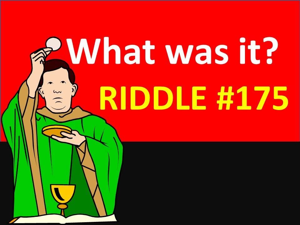 Riddle #175 - Pastor´s Question - YouTube