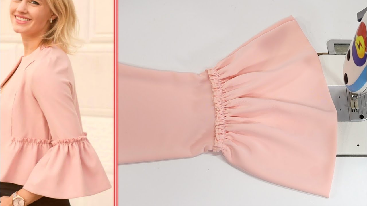 Sleeve Sewing Technique for Beginners: Very Easy Sleeves Design with ...