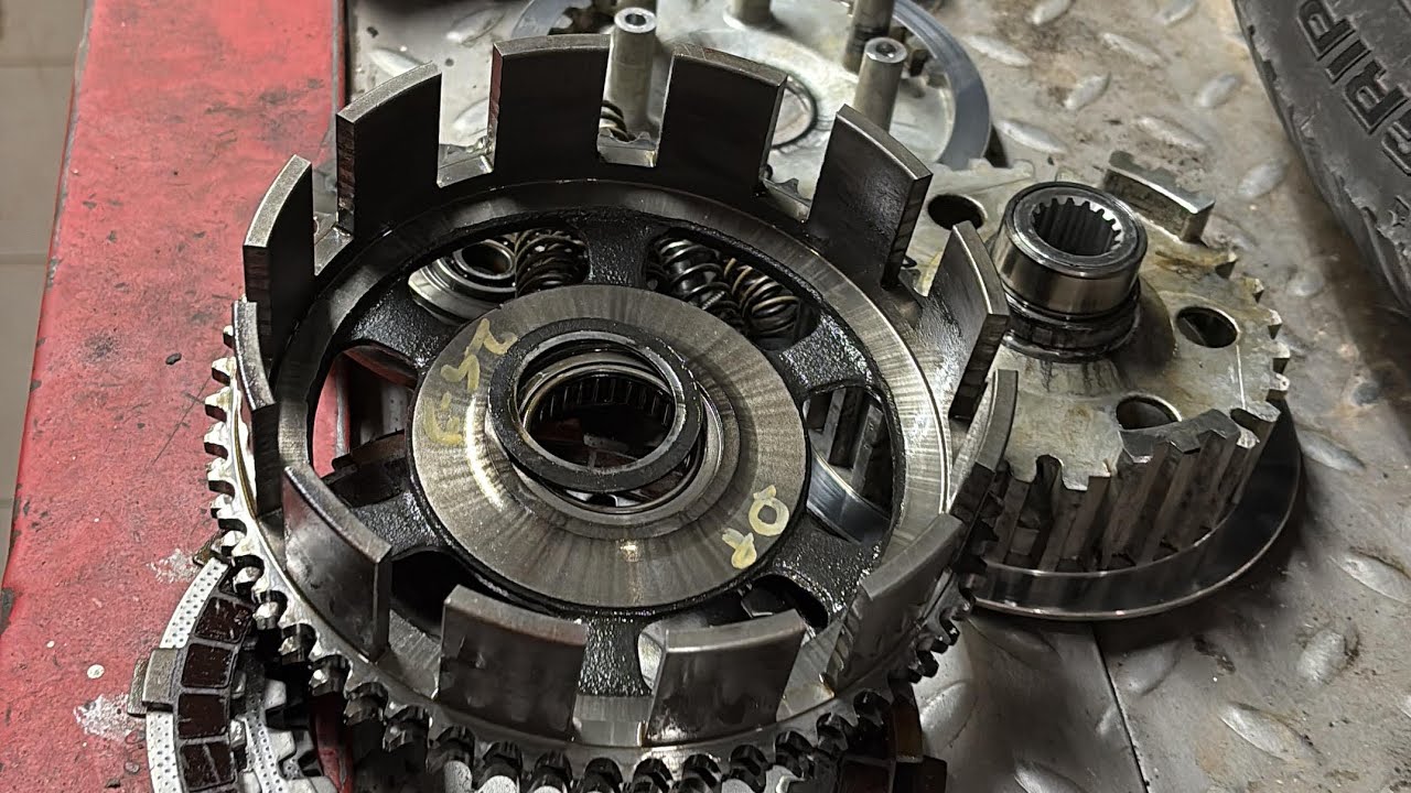 clutch fitting full working with clutch plates and running #clutch # ...