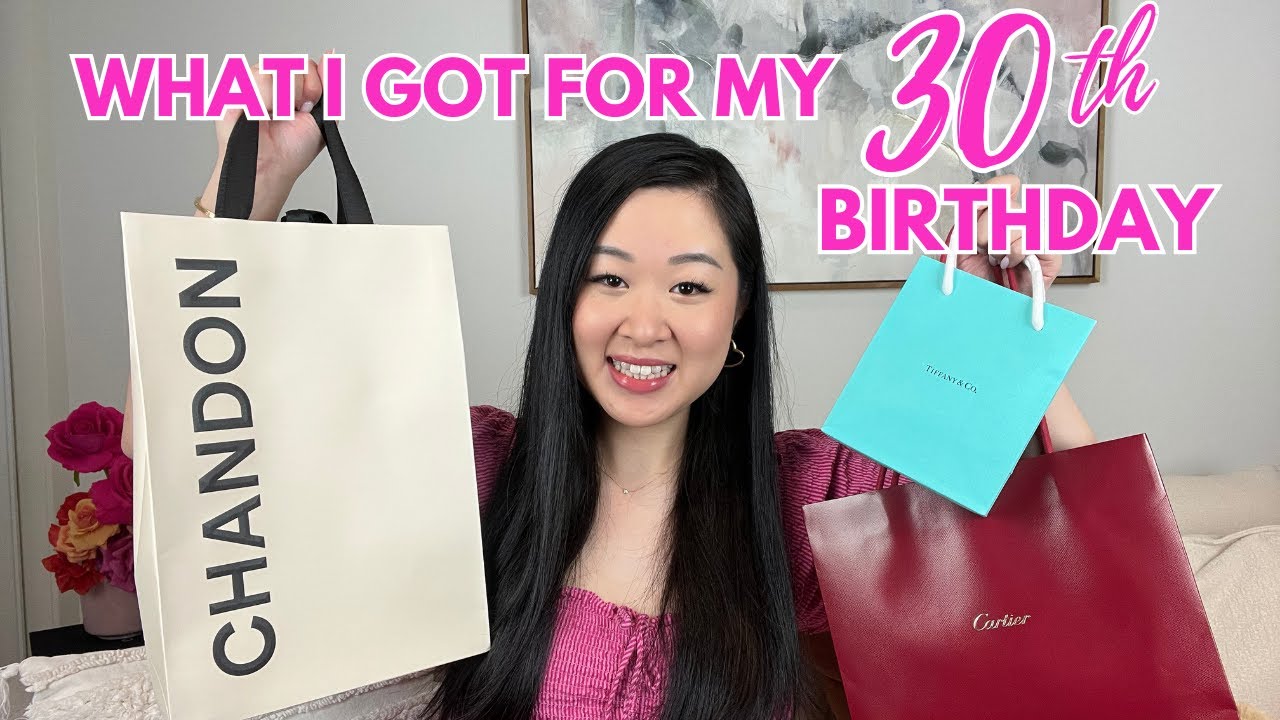 WHAT I GOT FOR MY 30TH BIRTHDAY | TIFFANY & CO., SARAH & SEBASTIAN ...