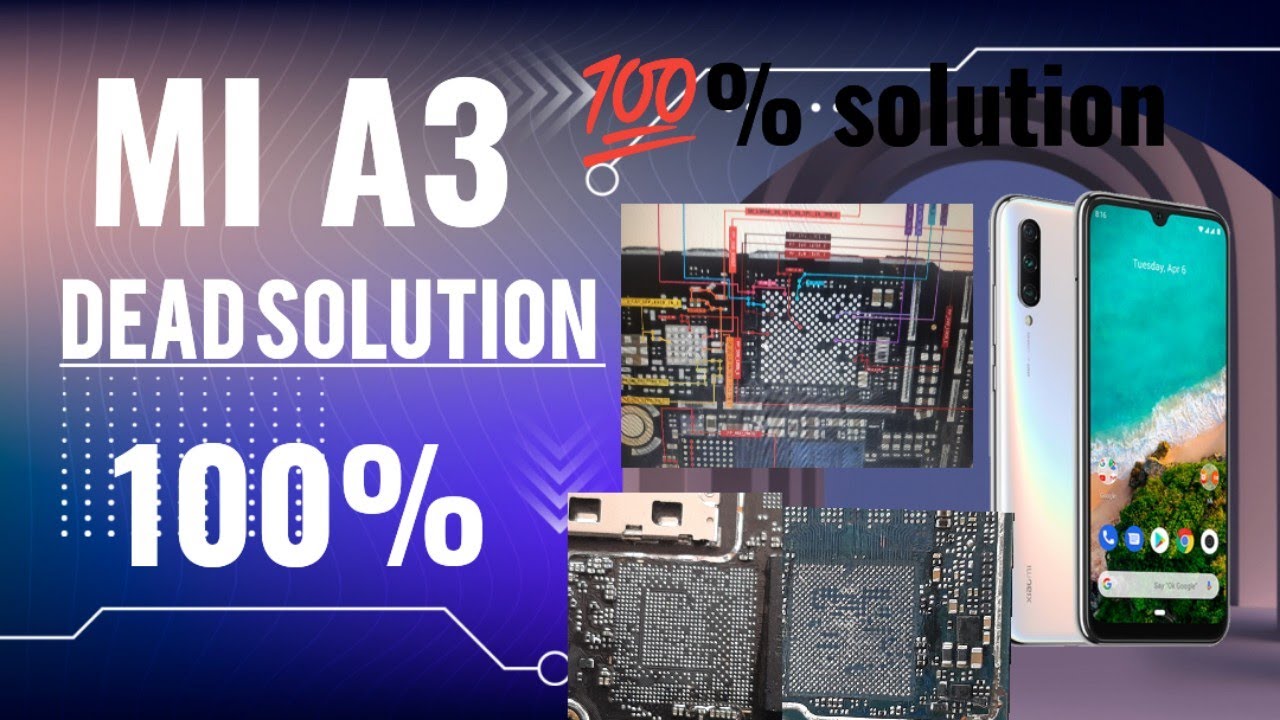 Mi A3 Dead Solution: 100% Dead Problem Solution - YouTube