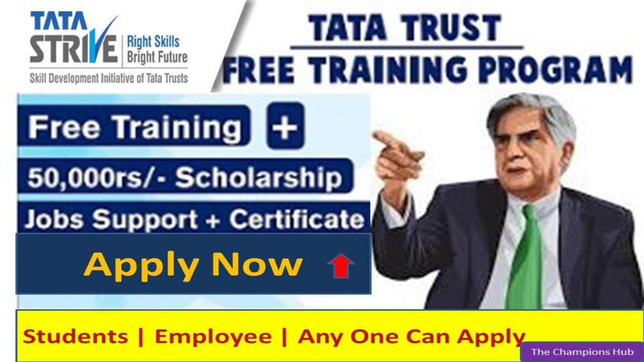TATA Free Software Developer Training 100% Job for Anyone | TATA STRIVE ...