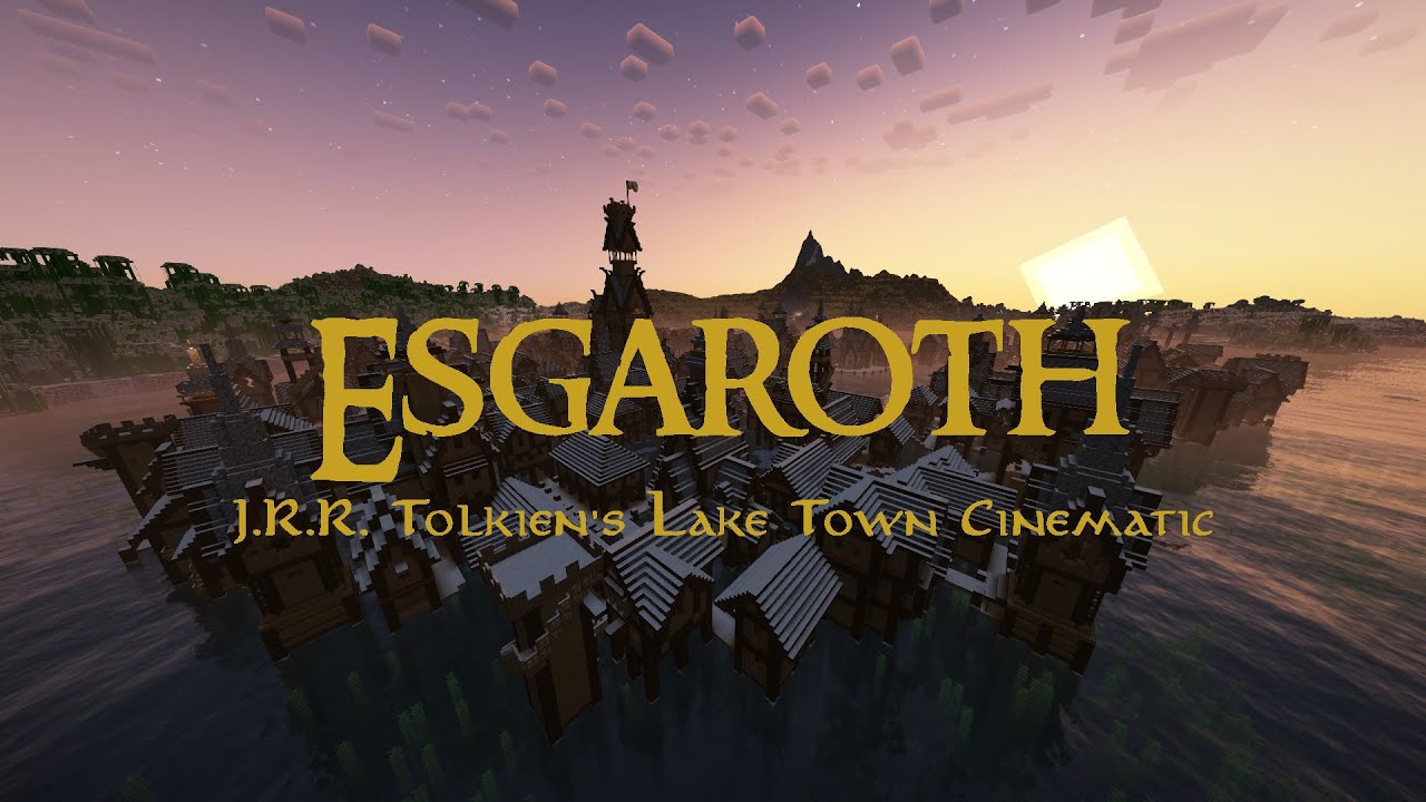 Minecraft Esgaroth Cinematic - YouTube