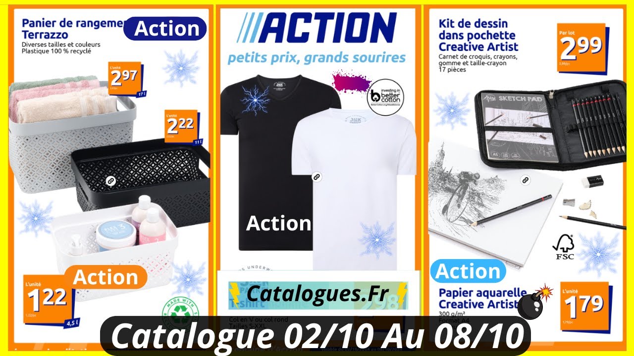 Nouveau Catalogue Action De Cette Semaine 02/10/24 Au 08/10/24 Arrivage ...