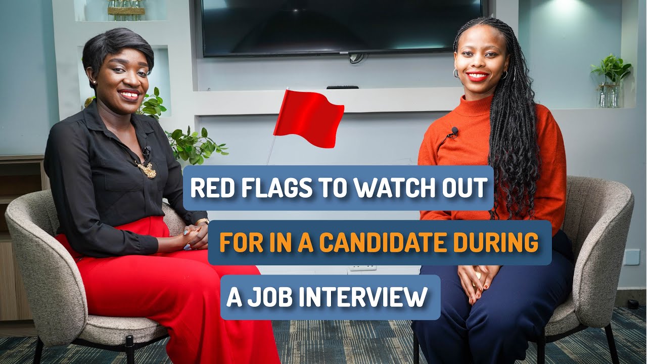 Red Flags to Watch Out for in a Candidate During a Job Interview - YouTube