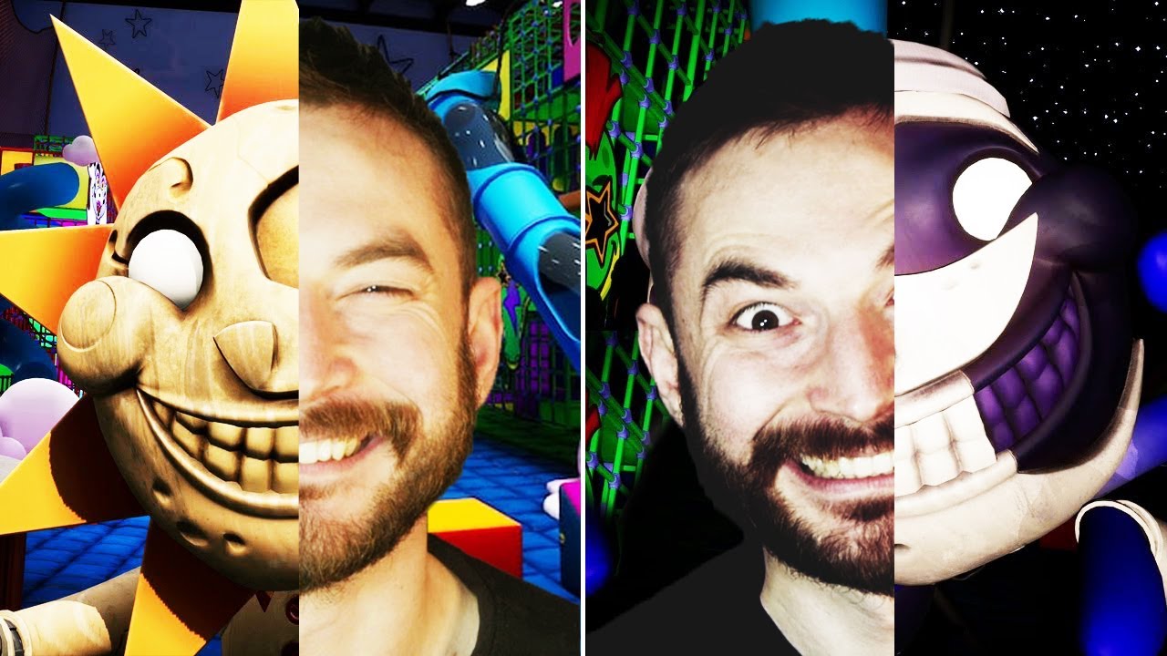 SUN & MOON Boss Fight | Five Nights at Freddy's: Security Breach - Part ...