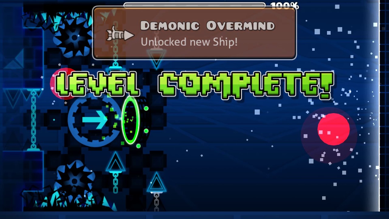 Geometry Dash: Blue Hell by LaZye - YouTube