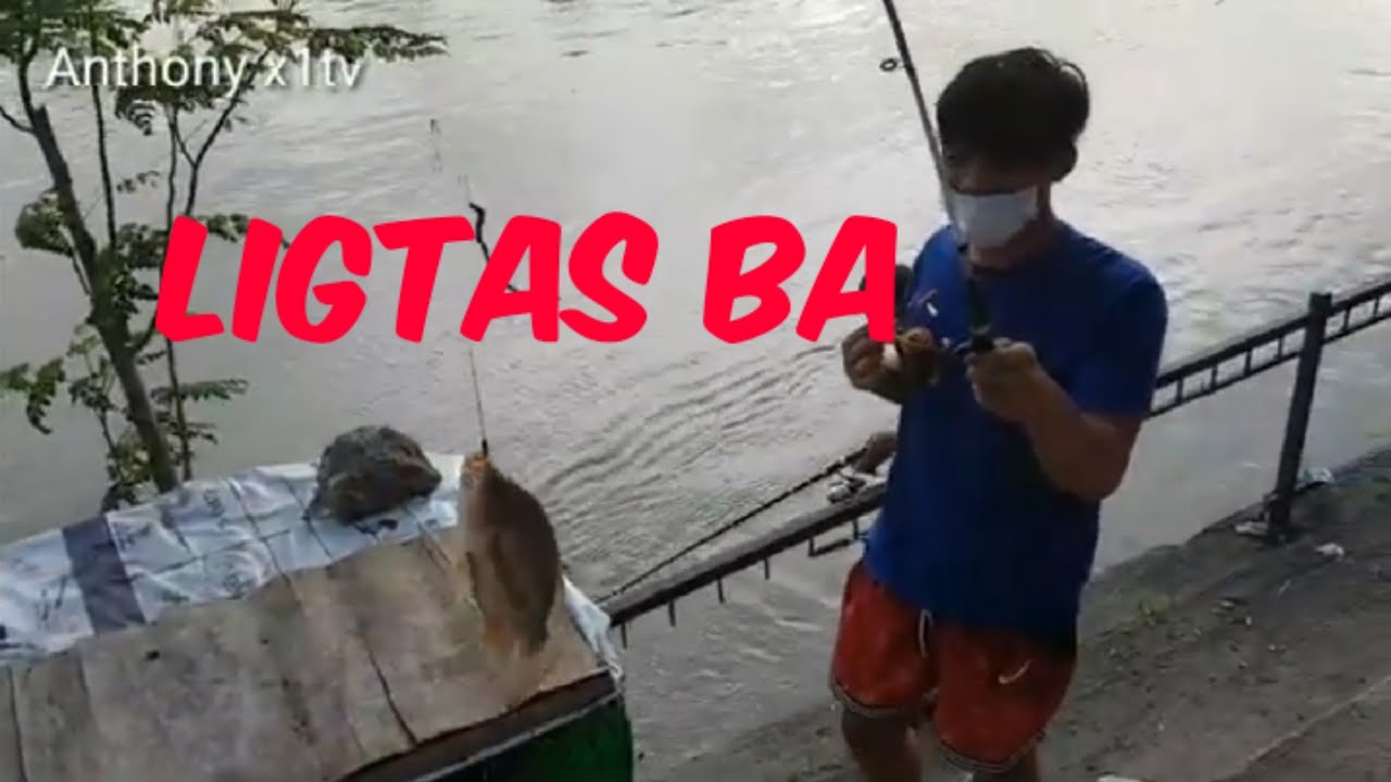 fishing in ilog pasig - YouTube