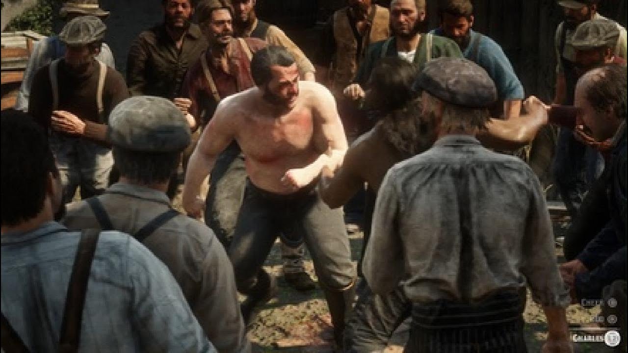 Intense Brawl in St. Denis - Charles Unleashed! | RDR2 Gameplay - YouTube