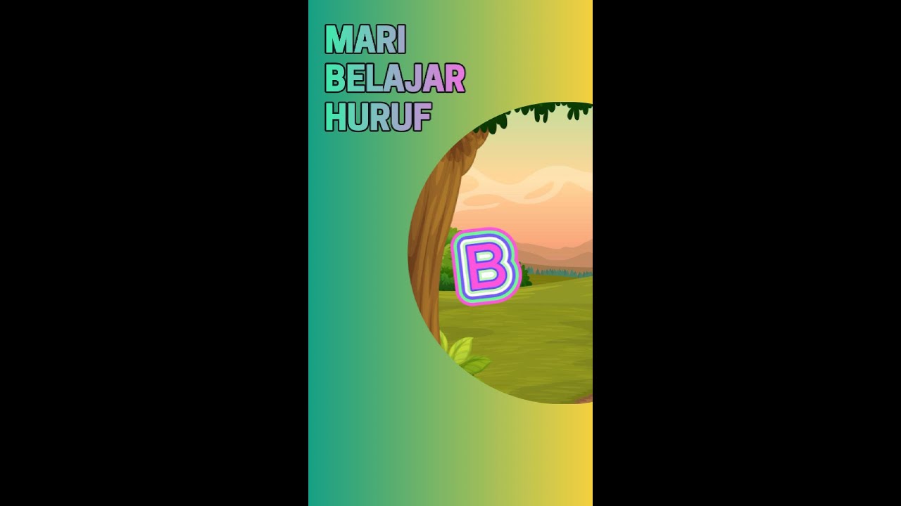 Mengenal huruf B untuk nama hewan BEBEK dan BURUNG - YouTube