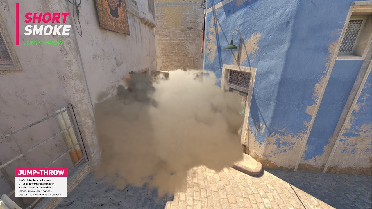 CS2 Mirage - Short Smoke - YouTube