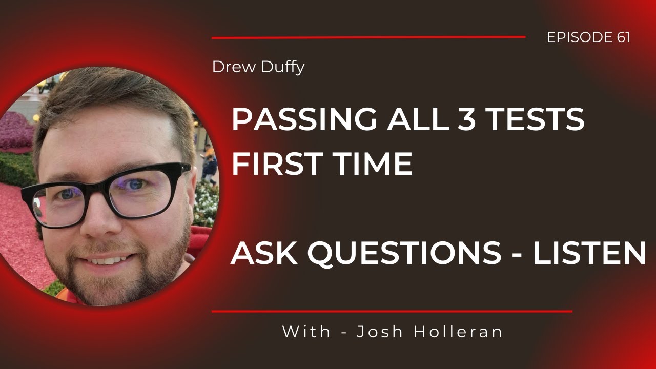 Passing all 3 ADI tests first time - Drew Duffy - YouTube