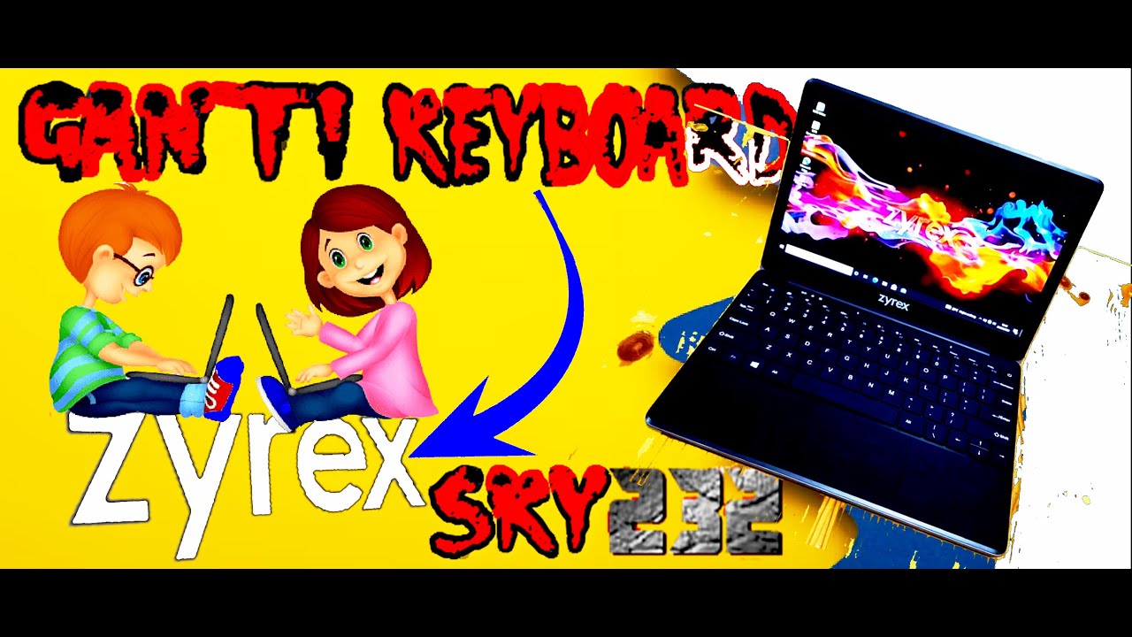 [Khusus Pemula] BELAJAR MENGGANTI KEYBOARD NOTEBOOK ZYREX SKY 232 - YouTube