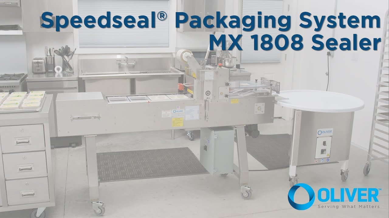 Oliver Speedseal MX Automated Meal Packaging System - YouTube