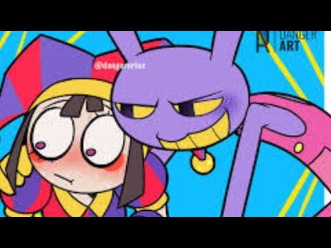 Jax x pomni💙💛 ️ || TADC/The Amazing Digital Circus 🤹‍♂️||ANIMATIONS ...