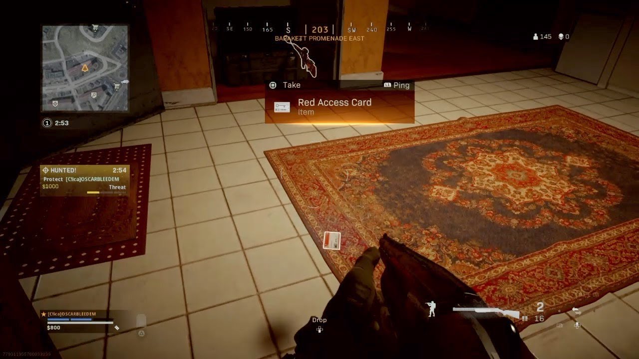 I found two red access key cards (warzone gameplay) - YouTube