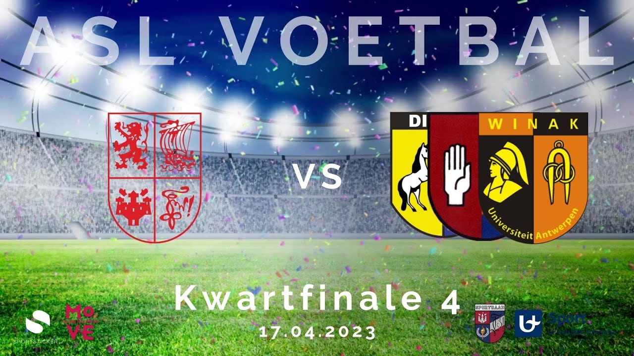 ASL Voetbal 2022-2023: Kwartfinale Wikings-NSK - DIEFKA+Fabiant+WINAK ...