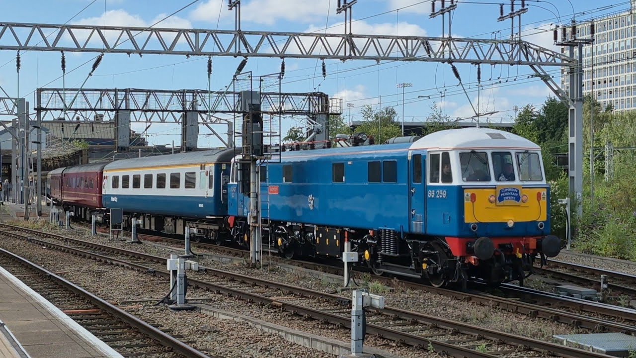 The Cumbrian Mountain Express @ Crewe | 02/08/25 - YouTube